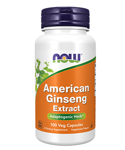 NOW AMERICAN GINSENG EXTRACT
100 VEG.KAPSULA