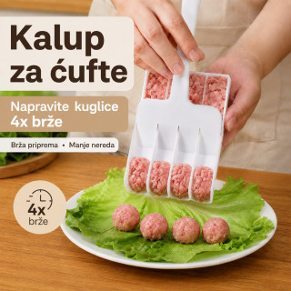Kalup za ćufte – brže, lakše i urednije kuglice