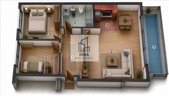 Prodaja stana - novogradnja ,Voždovac | 66,51 m²