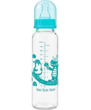 BBO Classic staklena flašica za bebe 240ml Green 44674GG