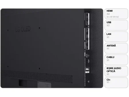 LG OLED55C61LA/OLED/55"/4K Ultra HD/smart/webOS 26/crna Televizor ( OLED55C61LA )