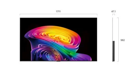 LG OLED77C61LA/OLED/77"/4K Ultra HD/smart/webOS 26/crna Televizor ( OLED77C61LA )