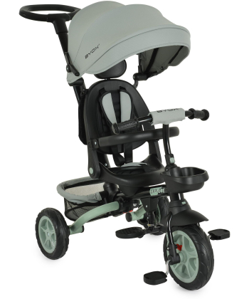 Byox Explorer sklopivi tricikl za decu sa rotirajućim sedištem do 25 kg Green