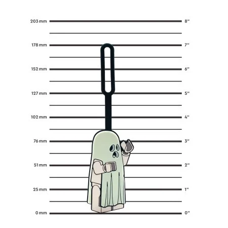 Lego Minifigure etiketa za torbe i prtljag: Duh koji svetli u mraku ( 53653 )