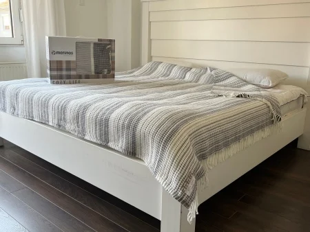 Ćebe Cozy Viktorija 180x220cm Dezen - Kutulu Mona - Akril/Pamuk ( VLK000381-monakutuluviktorija )