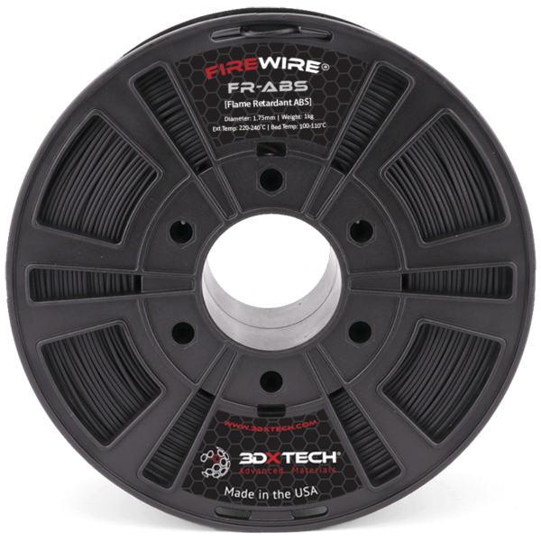 3DXTech CarbonX™ FireWire FR-ABS 1,75mm 750g Black