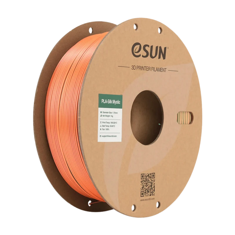 eSun PLA Mystic Triple Color Silk 1,75mm 1kg PLAVA-NARANDžASTA-ZELENA (BLUE-ORANGE-GREEN)