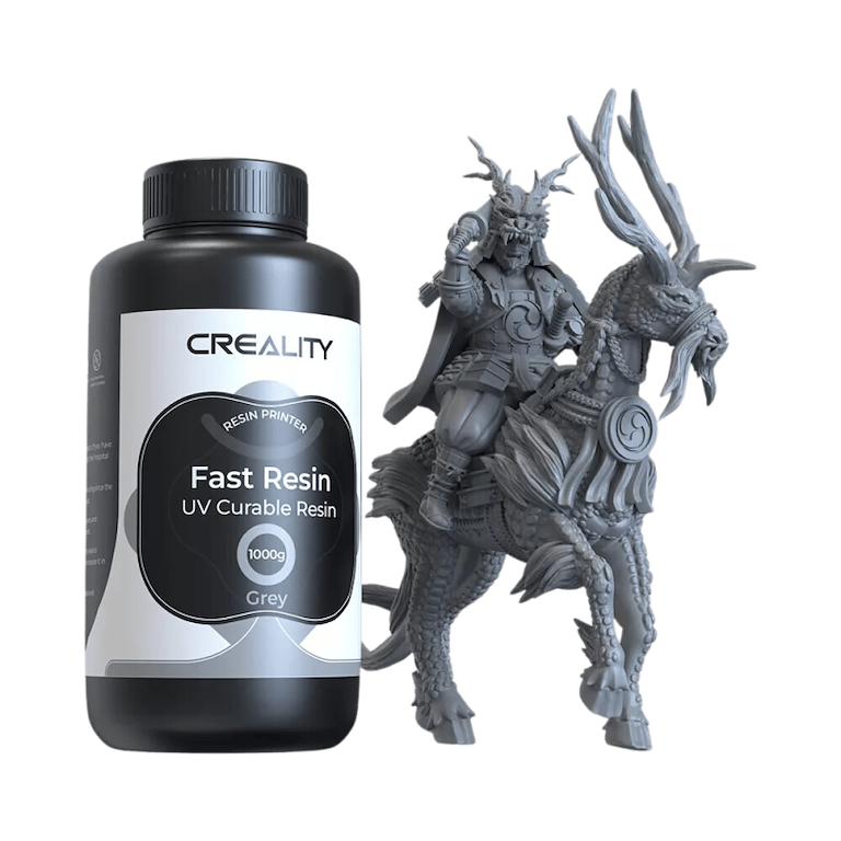 FAST UV CURABLE REZIN 1KG SIVA (GREY)