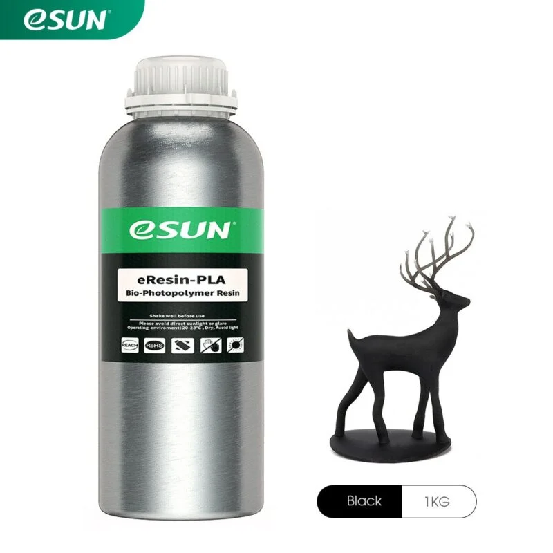 Esun eResin PLA-Bio 1kg CRNA (BLACK)