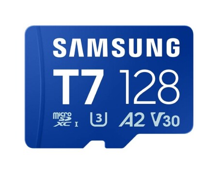 SAMSUNG - T7 Memorijska kartica microSDXC UHS-I U3 V30 A2 128GB MB-MB128T