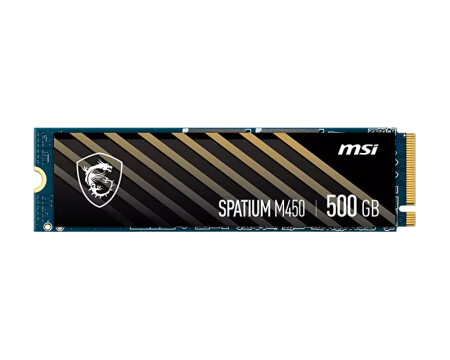 MSI - SPATIUM M452 500GB PCIe 4.0 NVMe M.2 SSD