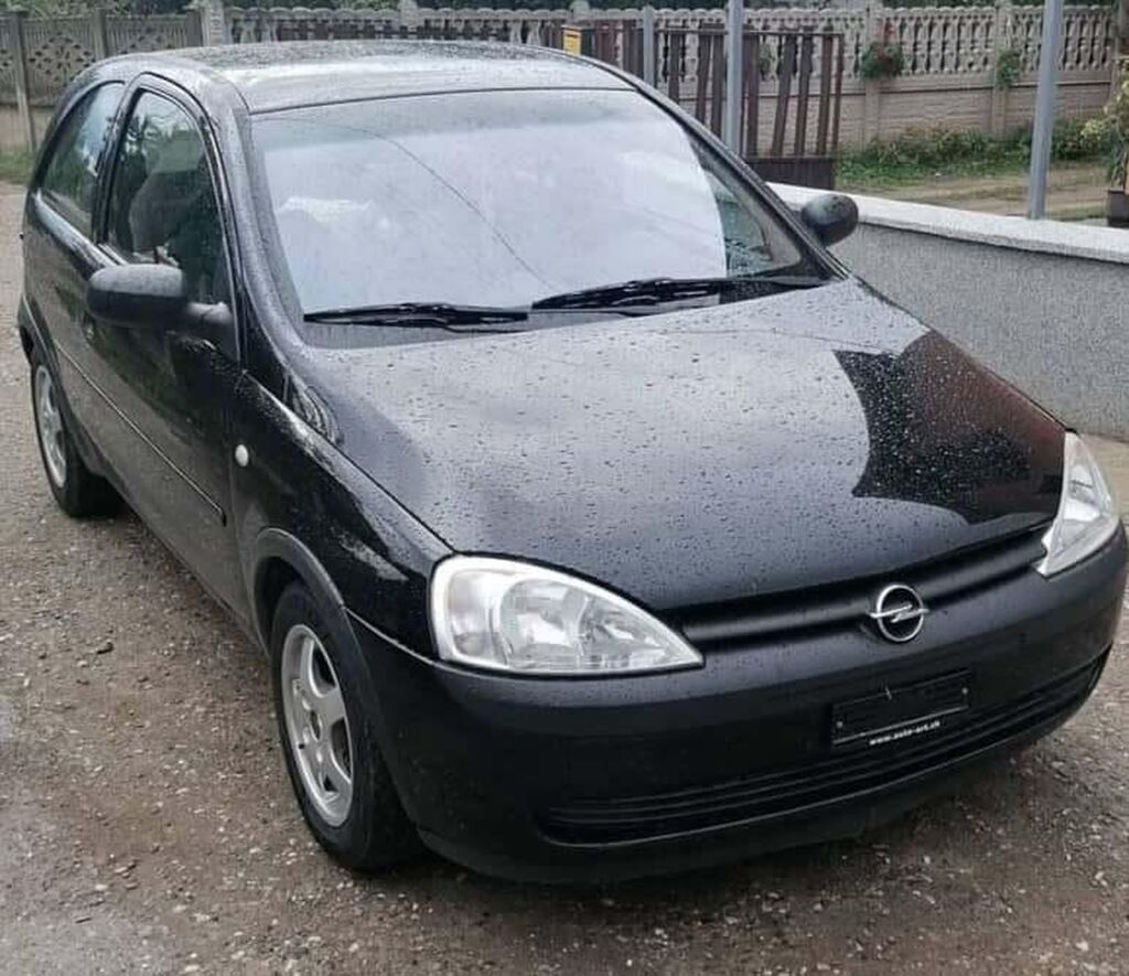 OPEL CORSA C 1.2 - KOMPLETAN AUTO U DELOVIMA | Z12XE OZNAKA MOTORA