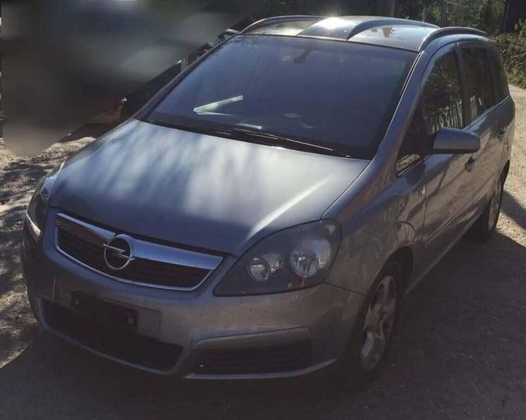 OPEL ZAFIRA 1.9 - KOMPLETAN AUTO U DELOVIMA | Z19DTH MOTOR SIVA