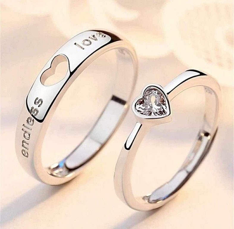 Set od 2 prstena Podesavajuci Cena 1200 dinara
