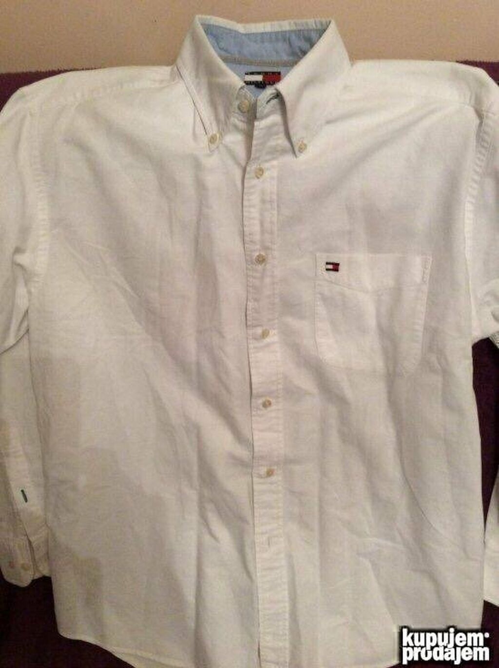 Original Tommy Hilfiger kosulja L Bez tragova nosenja Bela 100%