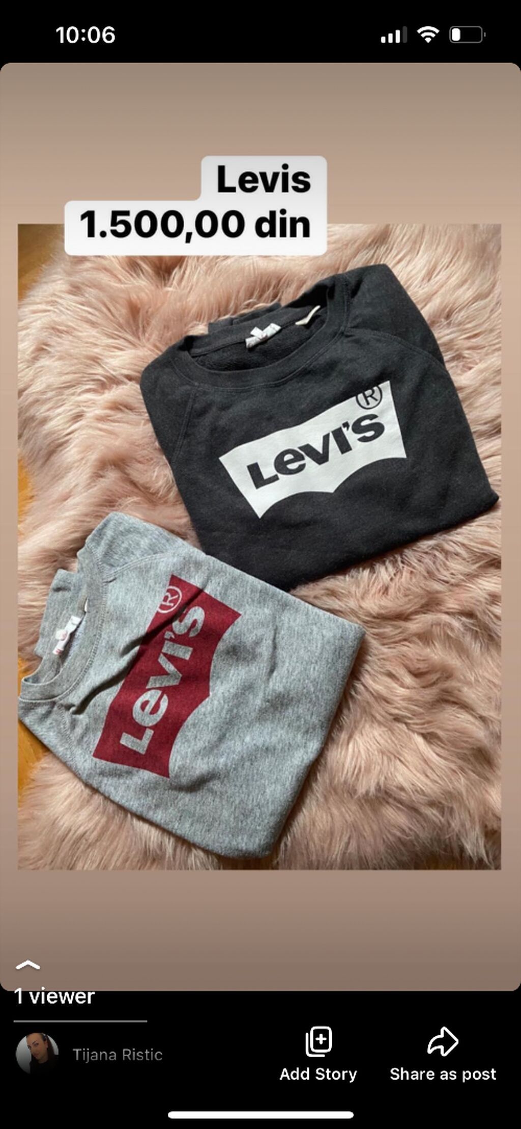 Novi original levis duksevi 1500 din
