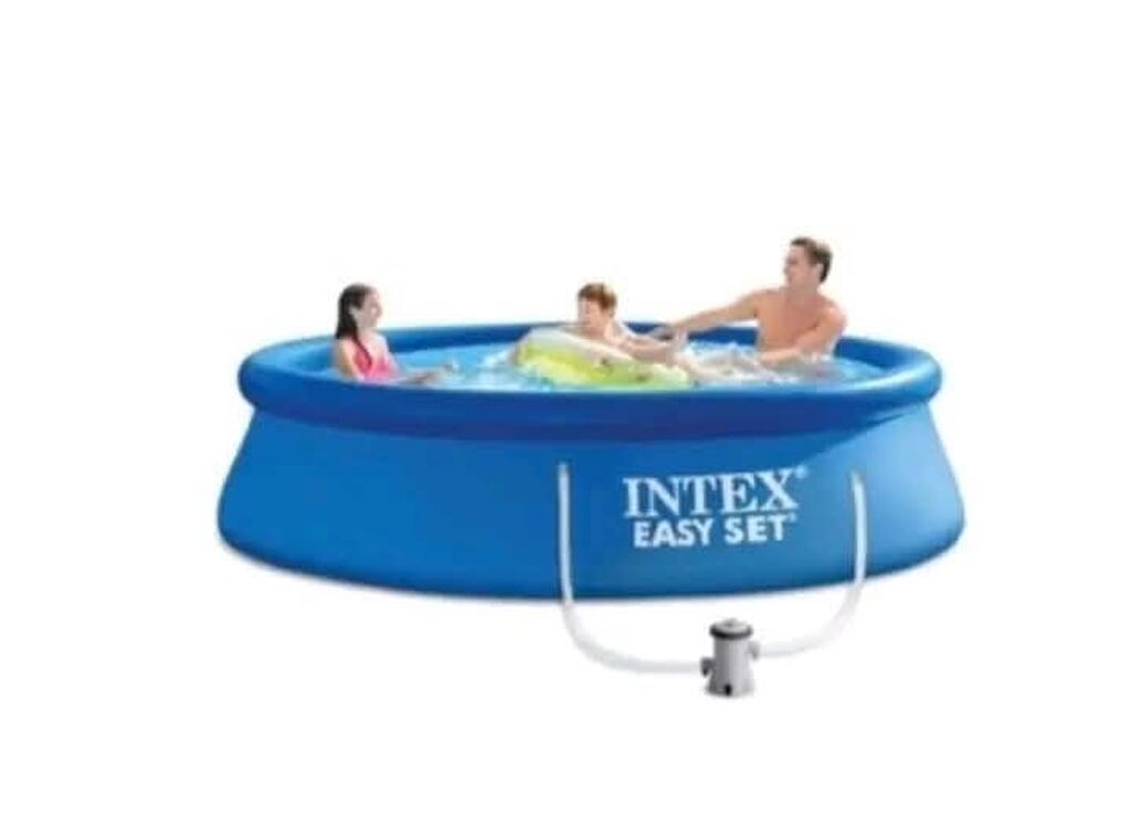 INTEX Easy Set – nadzemni okrugli bazen na naduvavanje - Brza i
