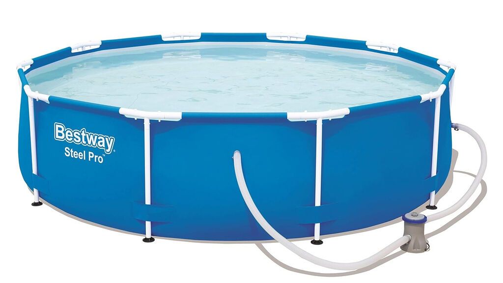 Bazen Bestway Steel Pro 305x76cm sa metalnim okvirom i pumpom za