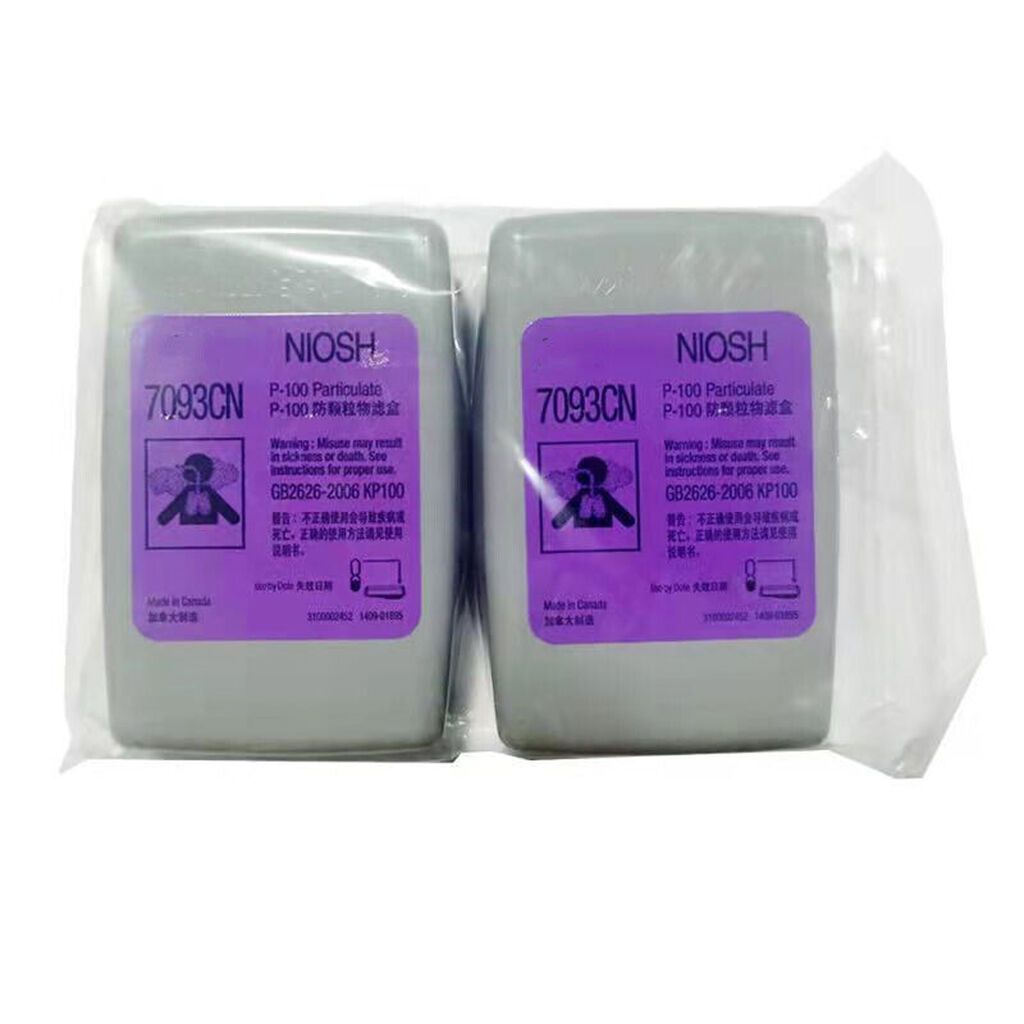 P3 Filter Bajonet za 3M maske PAR 7093 NIOSH Filter za zaštitu od fine