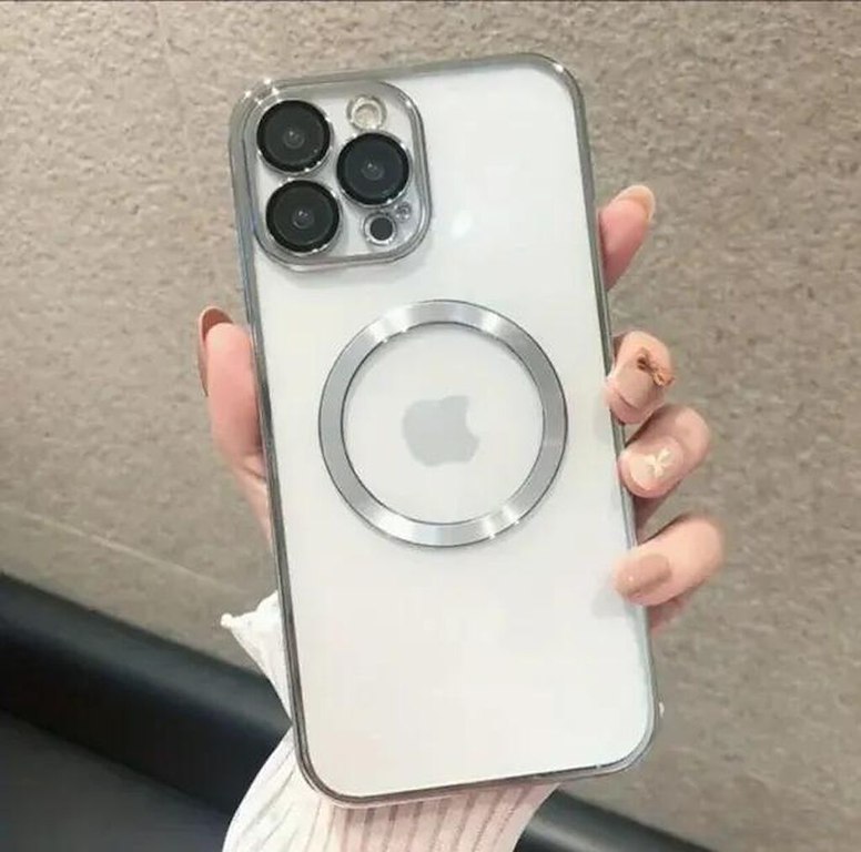 Magnetna futrola za iPhone sa metalnim MagSafe prstenom - Futrola sa