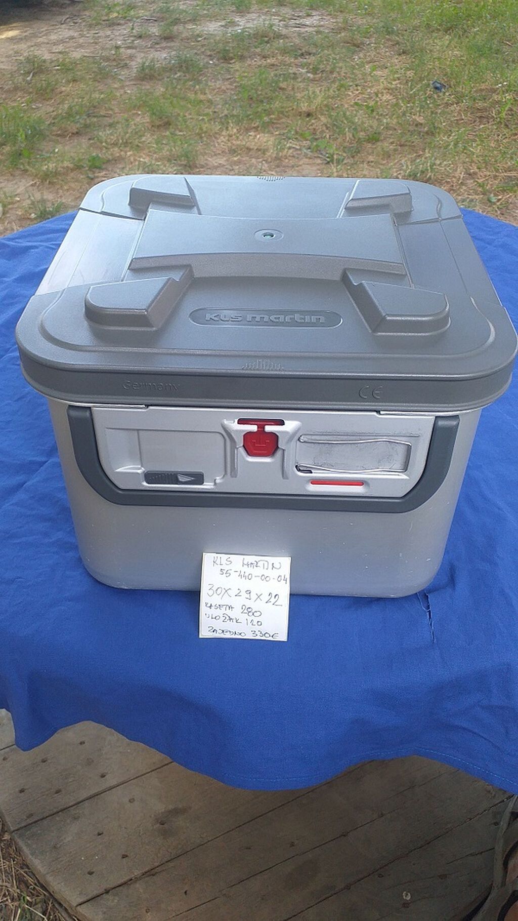 MicroStop®-Container KLS Martin Kaseta za autoklav rešetkasta posuda