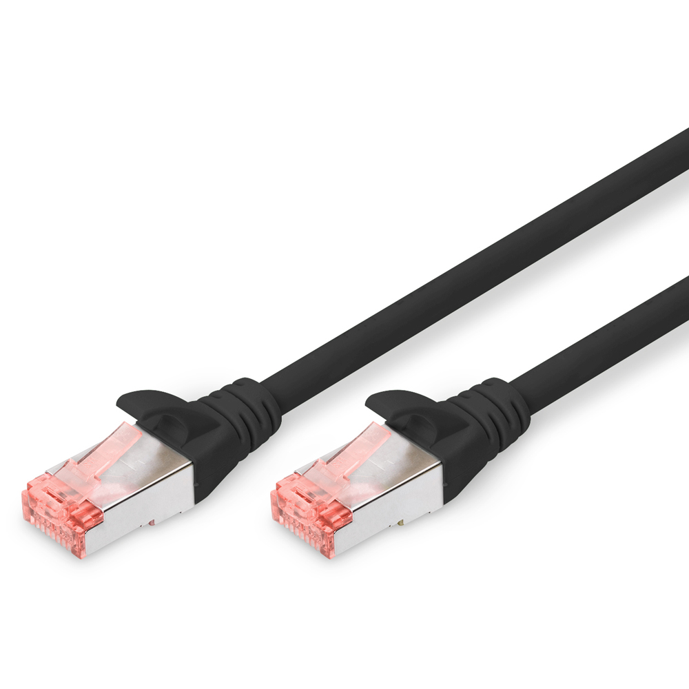 Digitus S/FTP patch cord CAT 6LSZH AWG 27/7 2m crni