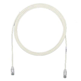 Patch cord Cat6 U/UTP, AWG28, 0.5m, LSZH, beli