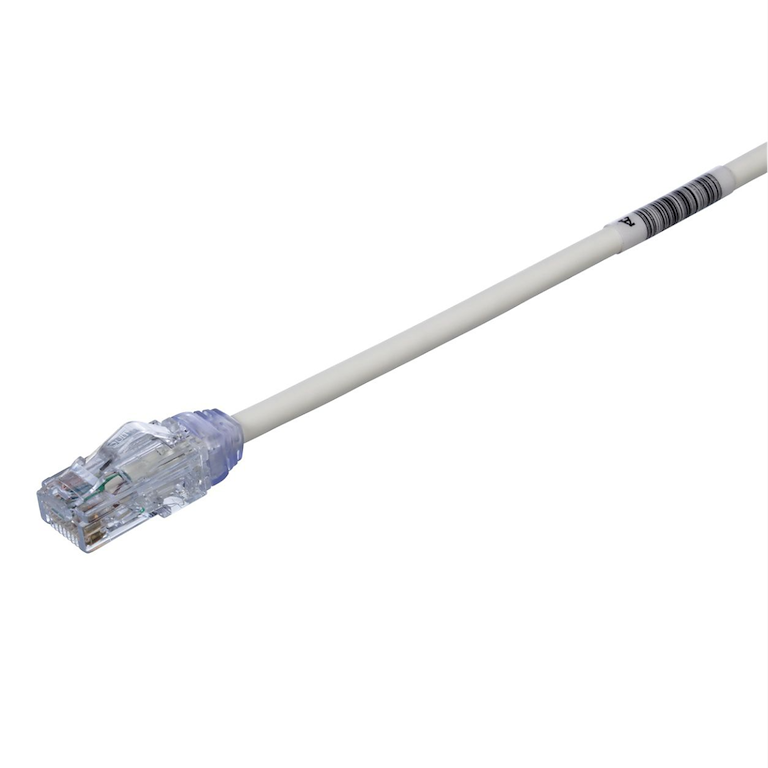 Patch cord Cat6A U/UTP, AWG28,10m, LSZH, beli