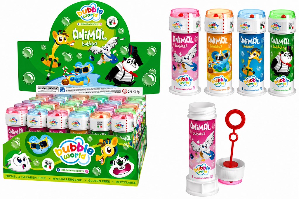 Životinjice duvalice 60 ml 36pcs