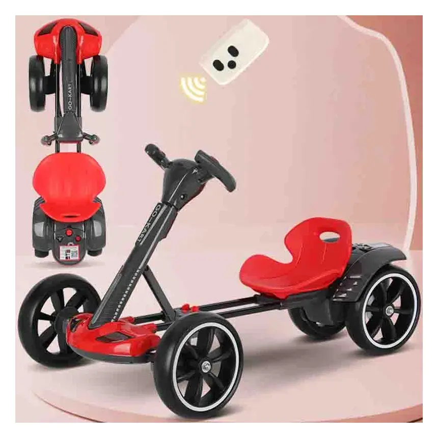 Dečiji karting na akumulator Crveni KT001