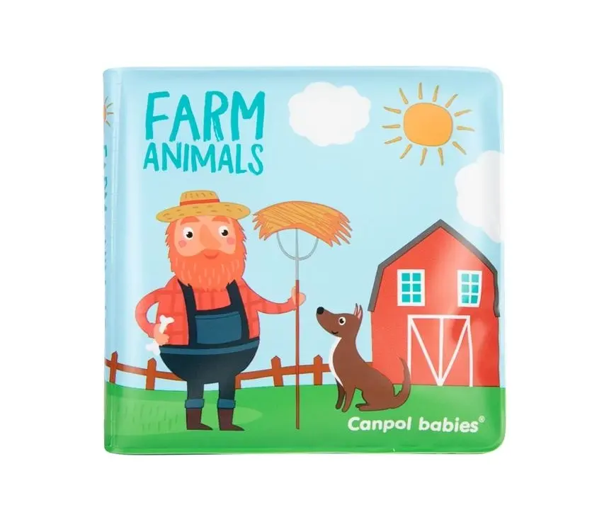 CANPOL BABIES MEKANA KNJIGA SA PISKOM (6m+) - FARMA 2083 (2083_farm)