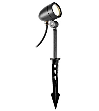 ZAMORA GU10 II 230V IP54 anthracite
Outdoor spike light with 2 m connection cable H05RN-F 3G1.0mm² with Schuko plug
