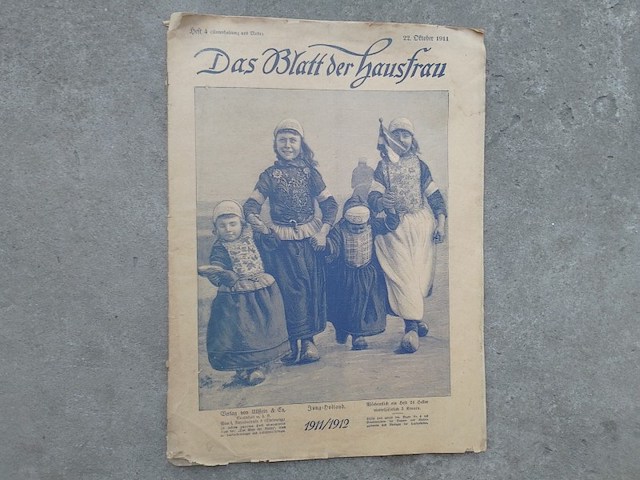 Das Blatt der Hausfrau 1911.