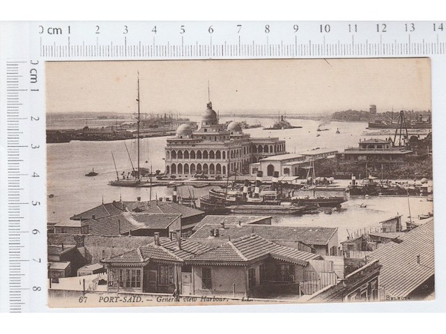 Port Said, General view Harbour, Egypt, Egipat