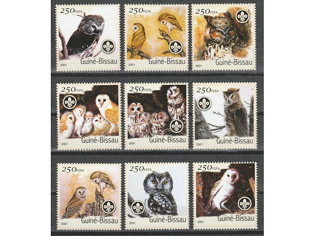 Gvineja Bisao - 2001 - Sove, skauti, izviđači