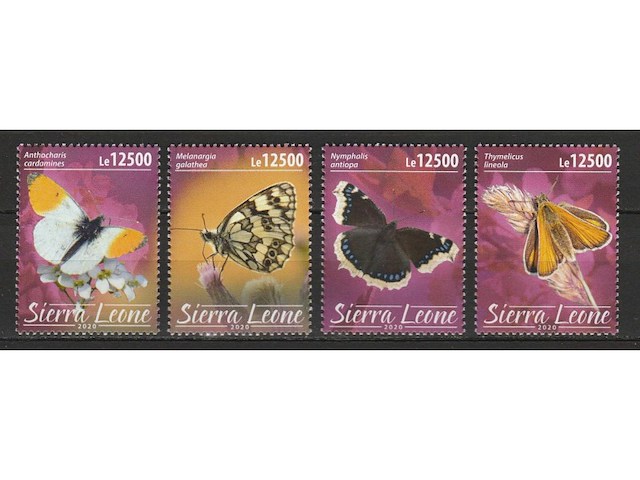 Sijera Leone - 2020 - Leptiri