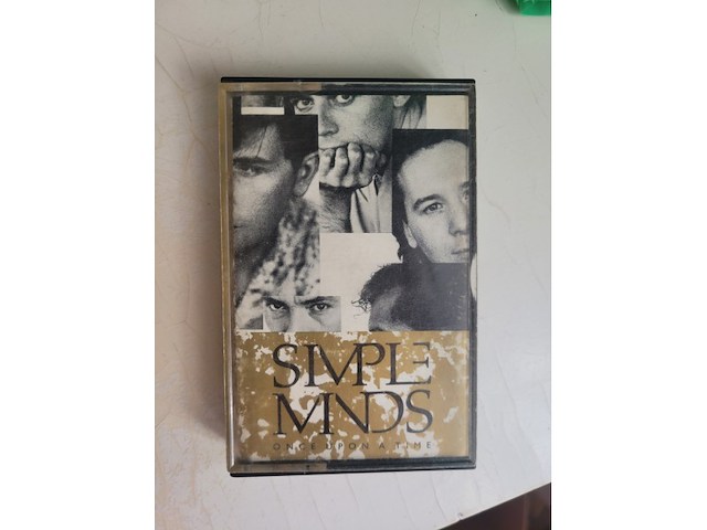 Simple Minds Once upon a time kaseta original