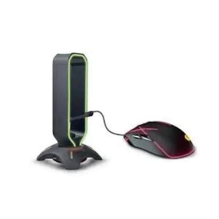 Nosač za slušalice Rampage RM-H66 RGB crni 33543