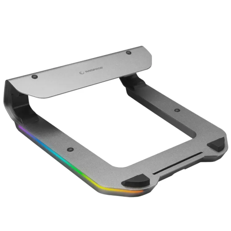 Postolje za laptop Rampage ADS-T6U RAMP RGB aluminijumsko 4 USB 3.0 HUB 36314