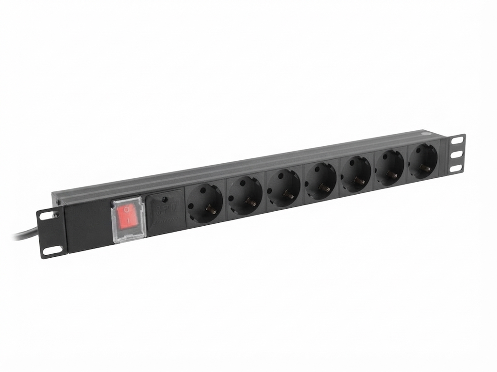 ExeLink Razvodni PDU panel za REK sa 7 utičnih mesta (aluminijum)