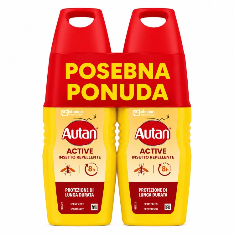 Autan Sport Active 100ml duopak