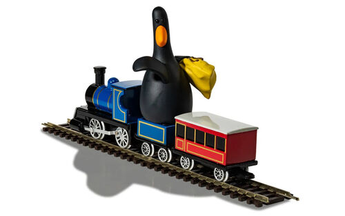 NEW! Corgi CC80602 Wallace & Gromit "The Wrong Trousers" - Feathers McGraw & Locomotive