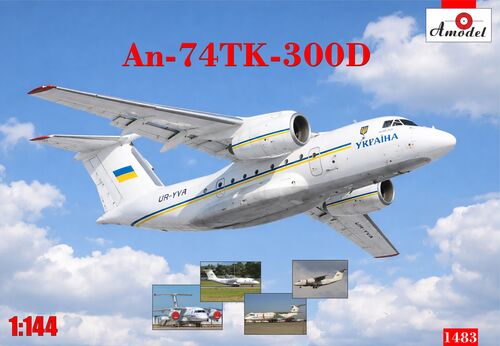 NEW! A-Model 1483 Antonov An-74 TK-300D