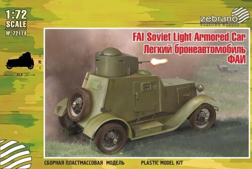 Zebrano 72114 FAI Soviet Light Armored Car