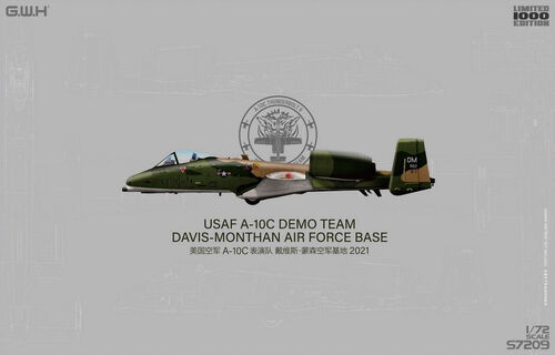 NEW! Lion Roar S7209 Fairchild A-10 C - USAF Demo Team Davis-Monthan Air Force Base 2021 (Limited Edition)