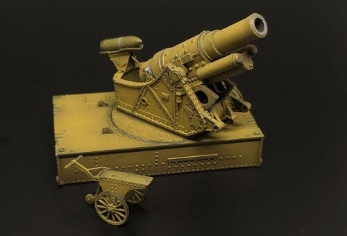 NEW! Hauler S48019 Skoda 30,5cm Siege Howitzer