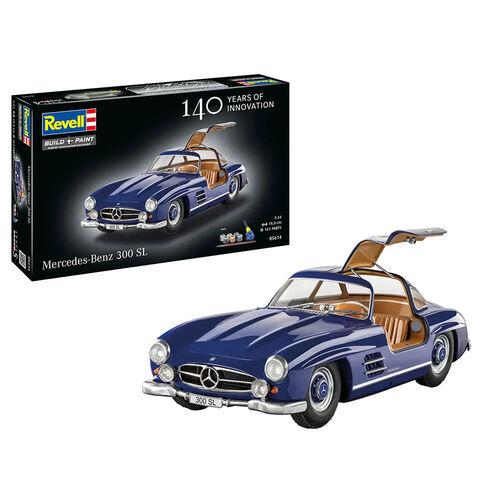 NEW! Revell 05614 Mercedes Benz 300SL - 140 Years of Innovation (Model Set)