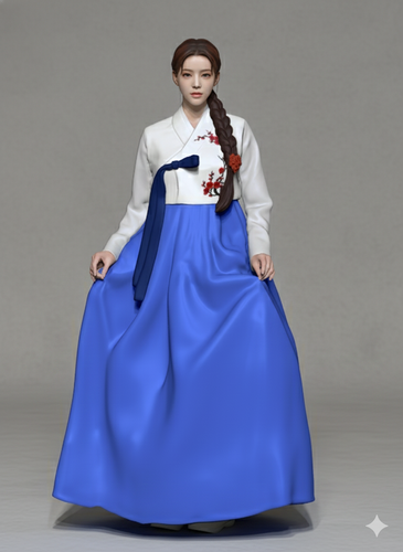 NEW! H3MODELS G35001 Korean Woman "Good Morning" (1 Figure / 3D-Printed)