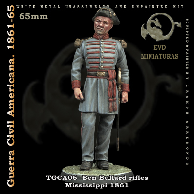 El Viejo Dragon TGCA06 Ben Bullard Rifles - Mississippi 1861