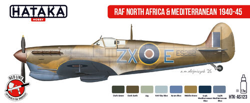 NEW! Hataka Hobby HTK-AS123 RAF North Africa & Mediterranean (1940-1945)